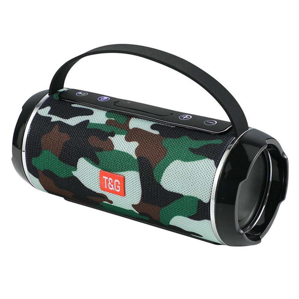 5Wx2 Waterproof Bluetooth-compatible FM Radio Cycling Bike Speaker (Camouflage) | eBay