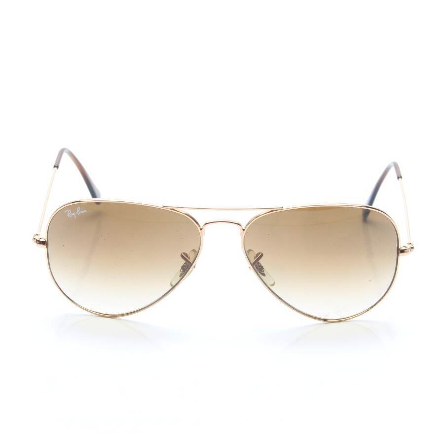 Sonnenbrille von Ray Ban in Gold RB 3025 | eBay