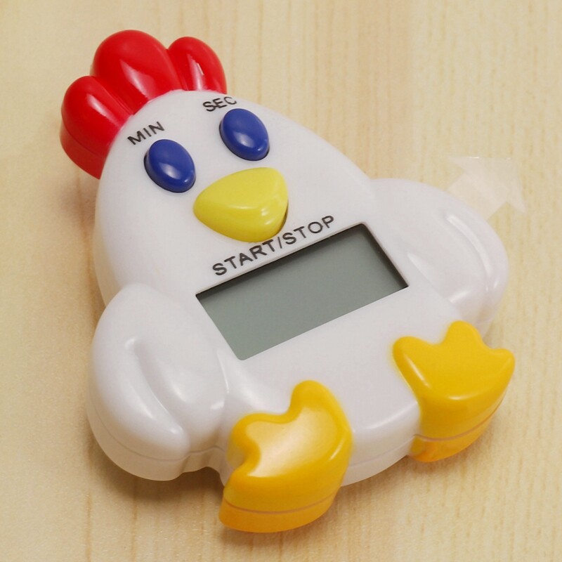 1X(Kitchen LCD Digital 99 Minute 59 SEC Countdown Clip Hen Alarm Timer ...