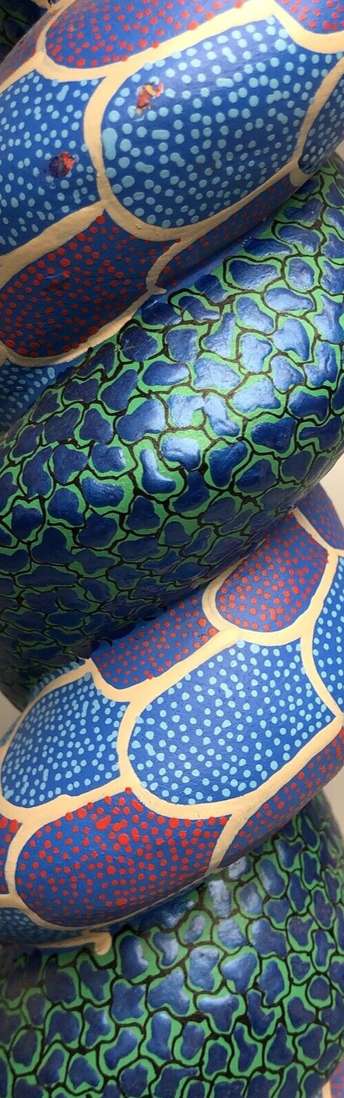 80s Two Entangled Snakes Oaxaca Mexico Alebrije Hand Carved Folk Art ...