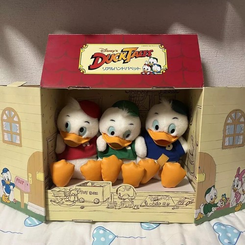 Hand Puppet Donald Huey Dewey Louie Dolls Plush Disney Ducktales ro | eBay