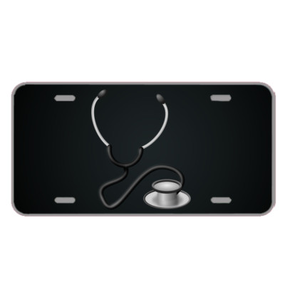 Custom Novelty License Plate With Doctor Nurse Sethoscope Add Names | eBay
