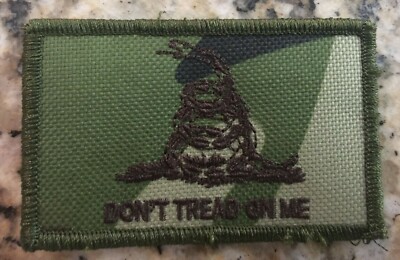 VELCRO® BRAND Fastener Morale HOOK PATCH Gadsden DTOM Multicam 3x2" | eBay