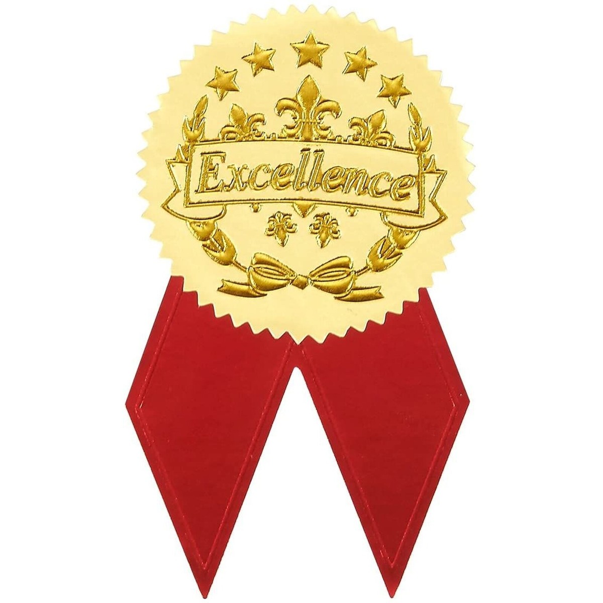 Gold Seal Of Excellence Official Seal Of Excellence Embossed Gold