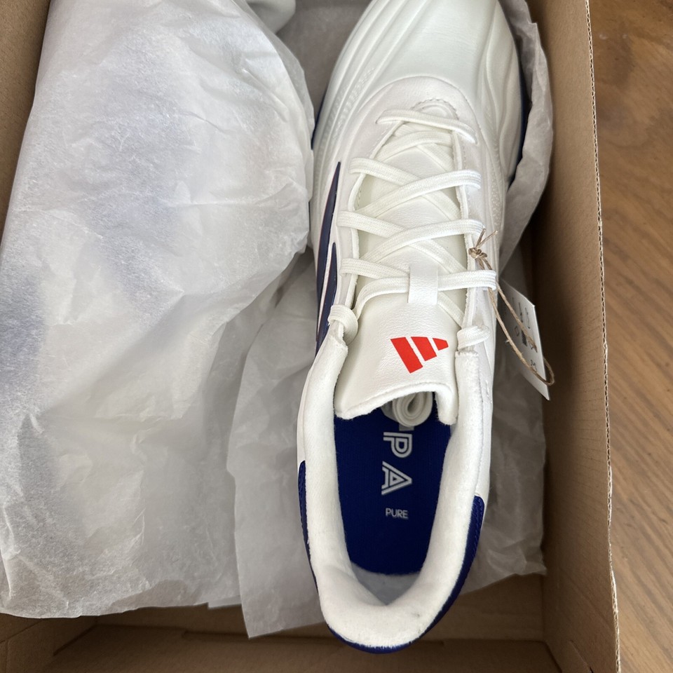 Adidas Copa Pure 2 League TF Mens Turf Soccer Cleats White Blue Pick ...