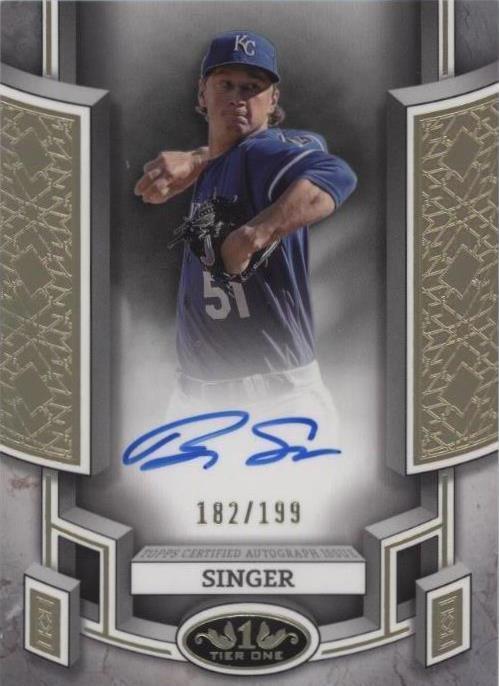 2024 Topps Tier One - Breakout Autographs Brady Singer #BOA-BS /199 (AU ...