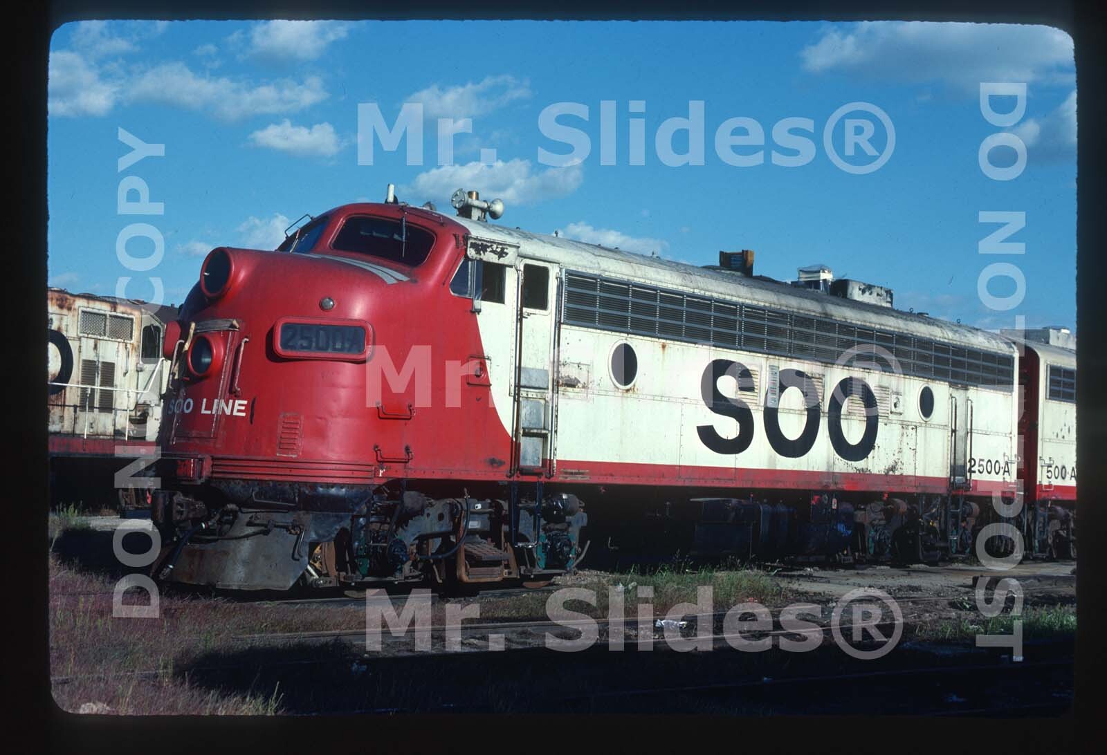 Original Slide SOO Line FP7A 2500A Mpls MN 1981 | eBay