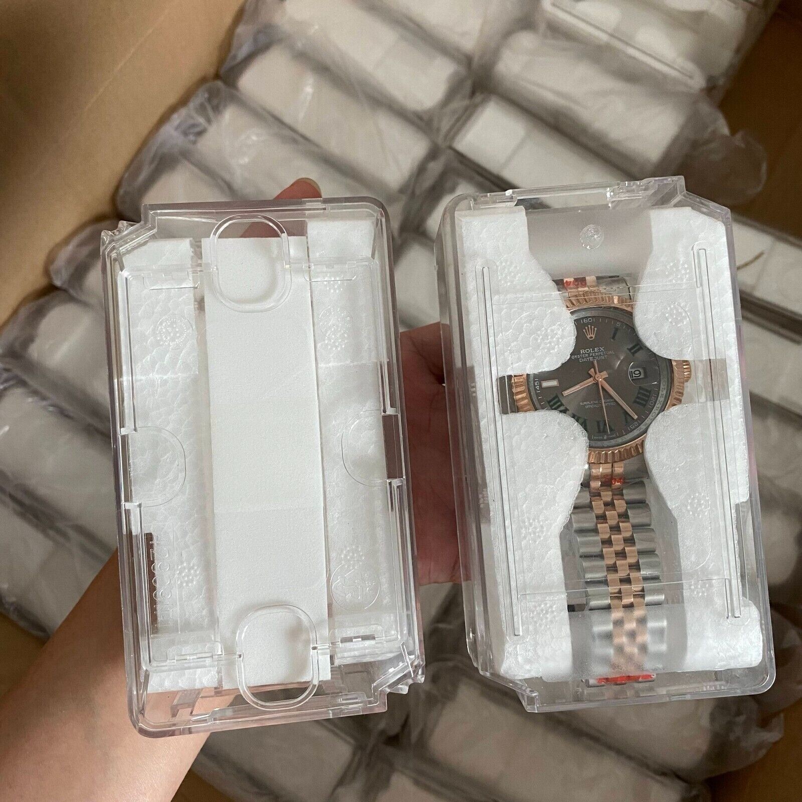 10 pcs Travel Box Service Pvc Rolex, Patek Philippe, Tudor, Omega | eBay