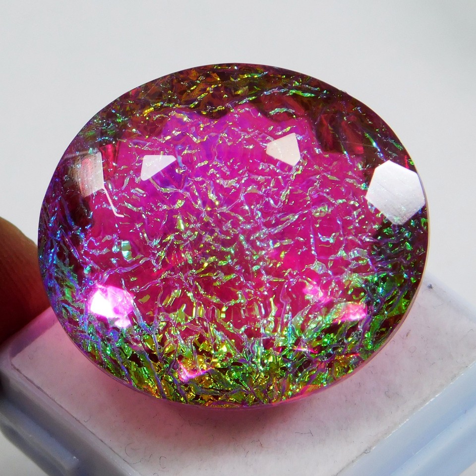 Natural 68.30 Ct Australian Monarch Fire Opal Oval Cut Certified ...
