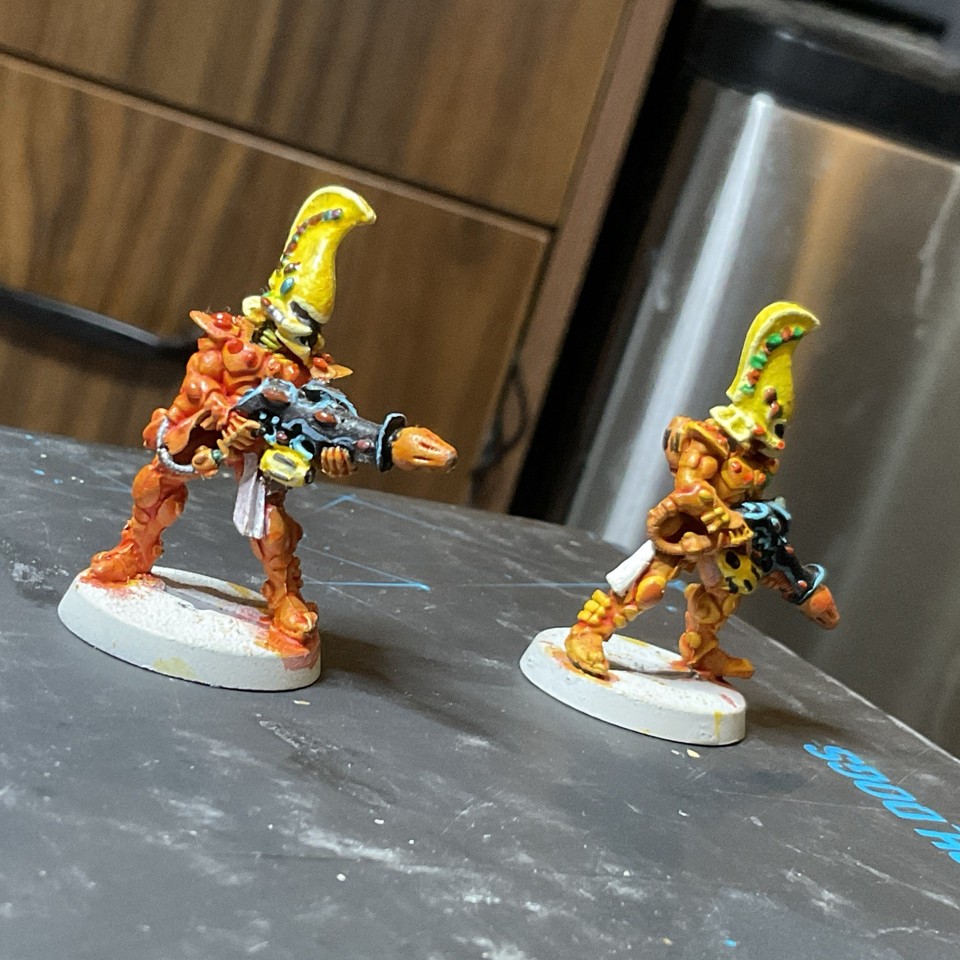 Warhammer 40000 Eldar Feugan AND Squad Of Fire Dragons | eBay
