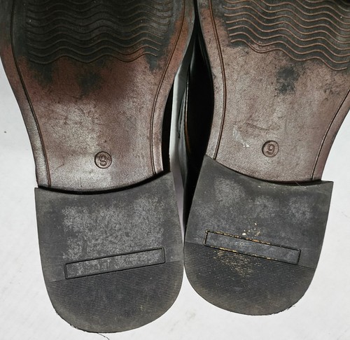 Borelli Matthew Brown Square Toe Loafers Men's Dress Slip-On Shoes ...