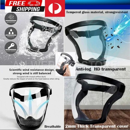 Full-Face Protector Mask Anti-Fog Transparent With Filters | eBay Australia