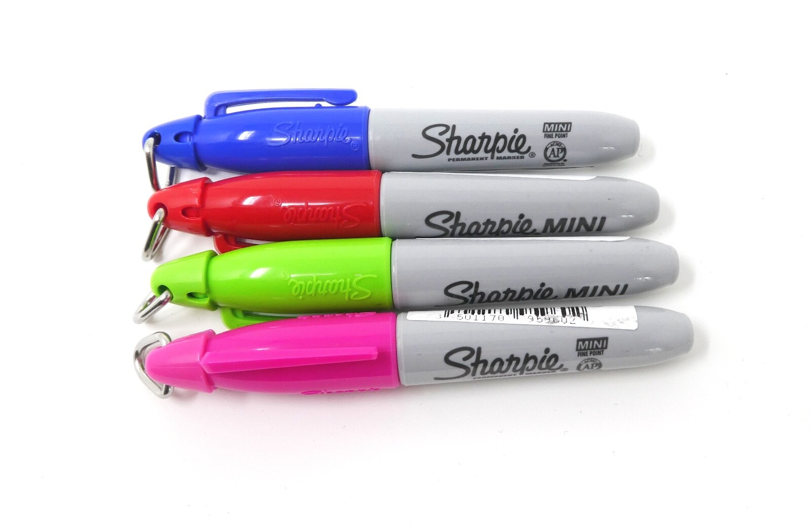 Sharpie Mini Waterproof Golf Ball Marker Pen Set 0f 4 Purple Green Red ...