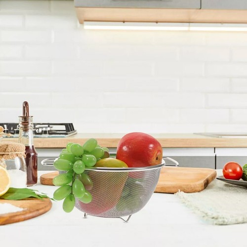 Small Stainless Steel Colander Sleek and Modern Design for Your Kitchen ...