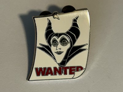 Disney Wanted Poster MALEFICENT Cast Lanyard Pin NO Hidden Mickey | eBay