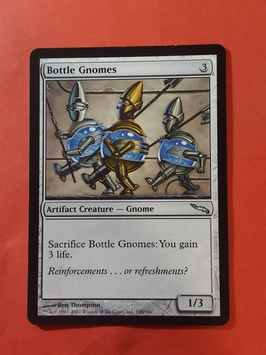 2003 Magic The Gathering Mirrodin #148 Bottle Gnomes, UC, NF, Arti. Crea., cd2 | eBay