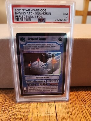 2001 SWCCG Star Wars Reflections 2 Foil Super Rare B-Wing Attack ...