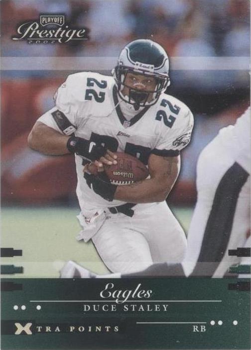 2002 Playoff Prestige - Duce Staley #112 Xtra Points Green /150 for ...