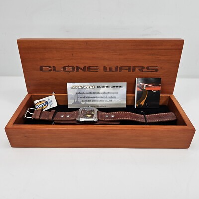 Fossil Star Wars The Clone Wars Watch Brown Leather LI2525 NEW!!! #1116 ...