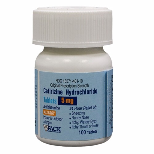 Zyrtec Cetirizine Hydrochloride 5 MG 100 Tablets for sale online | eBay
