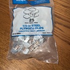 MiTek PC12-BMC Steel Plywood Clips 1/2" (25 clips per bag) | eBay