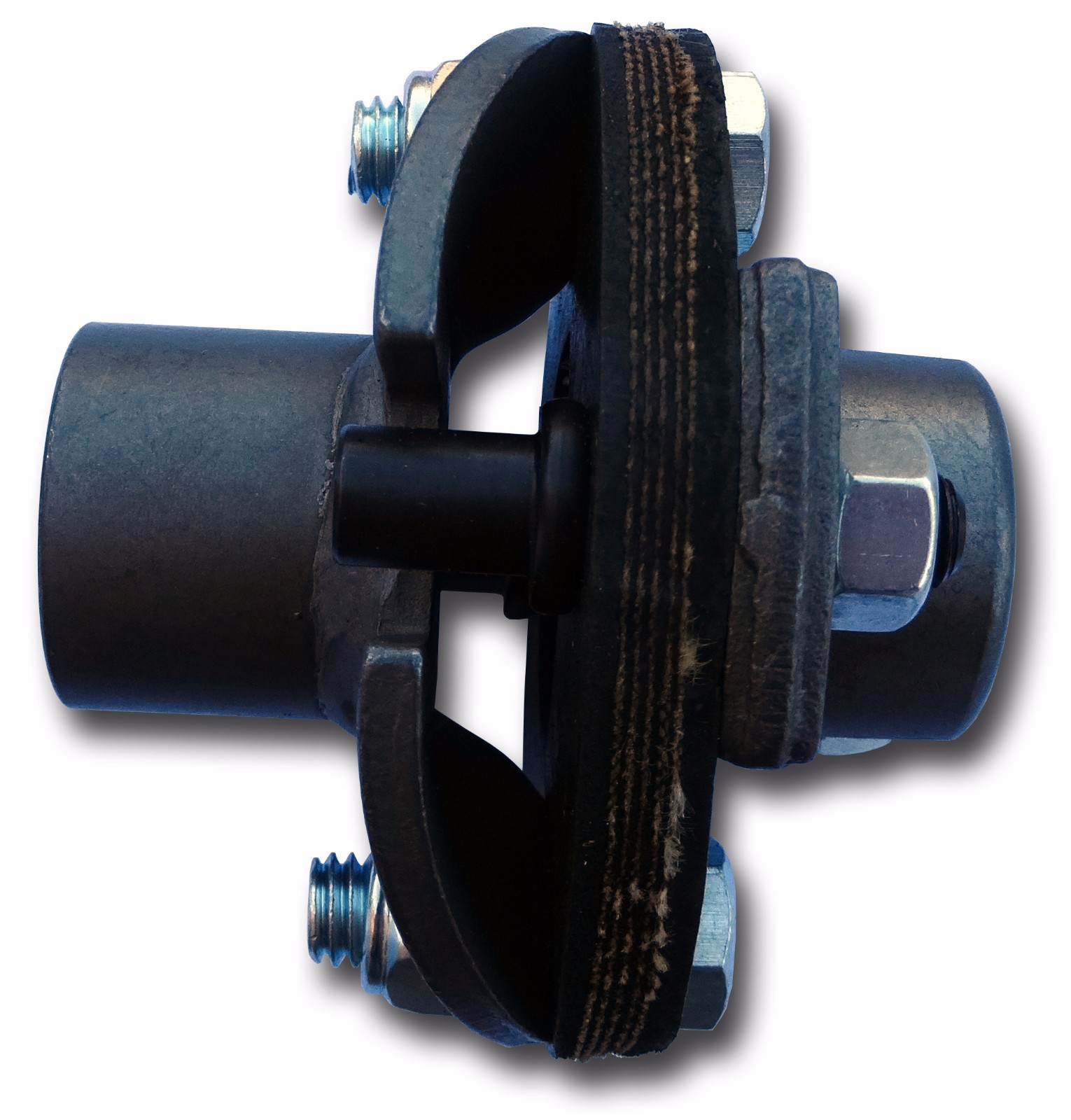 3/4" - 36 Spline Round Smooth Steering Rag Joint Mustang II Rack and Pinion