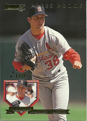 1995 Donruss Press Proof Allen Watson 16 Cardinals | eBay