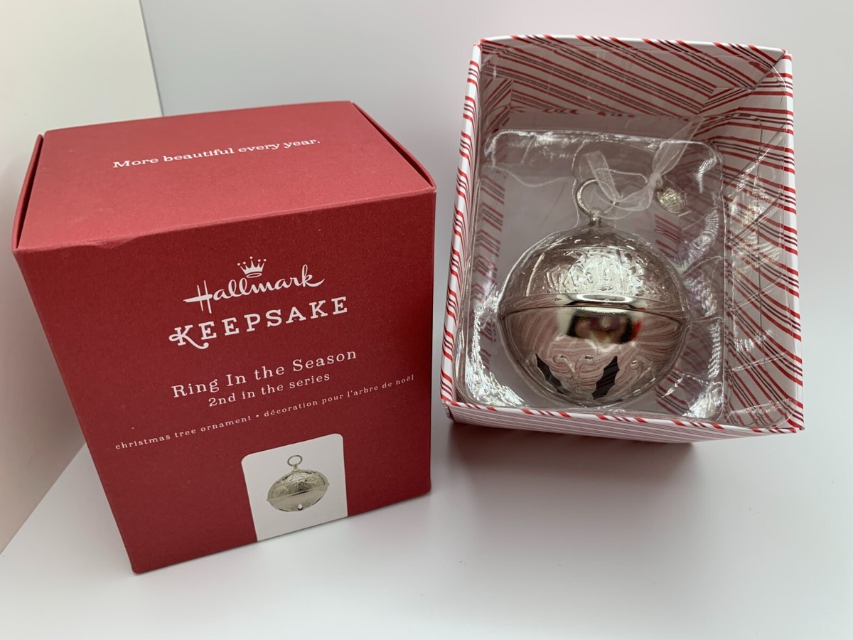 Silver Bell Hallmark Ornament