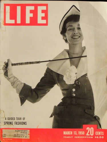 LIFE March 13,1950 Spring Fashions / Red Hunters / Democrats $500,000 ...