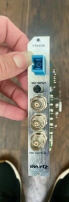 Evertz SDI input / output card 7705OE DVB-ASI/54OMB/reclocking DA | eBay