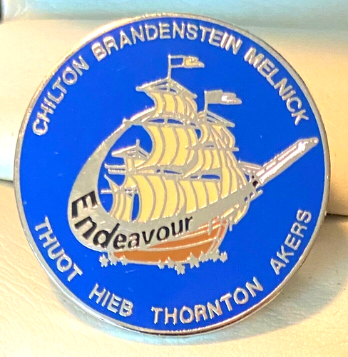 ENDEAVOUR SPACE SHUTTLE STS-49 Willabee Ward NASA SPACE MISSION CREW ...