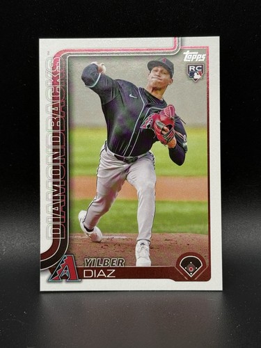 Yilber Diaz 2025 Topps Series 1 #104 Arizona Diamondbacks Baseball Card ...