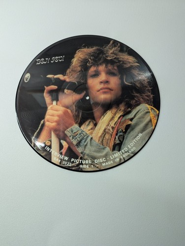 Bon Jovi Interview Picture Disc Vinyl Sealed England UK Pressing ...