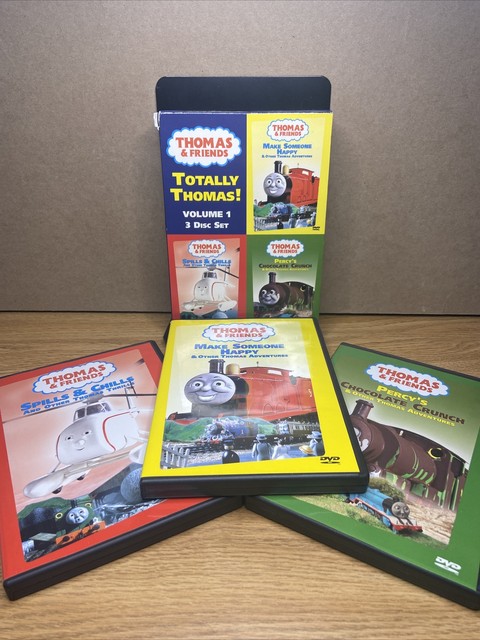 Thomas Friends - Totally Thomas - Vol. 1 (DVD, 2004, 3-Disc Set) for ...