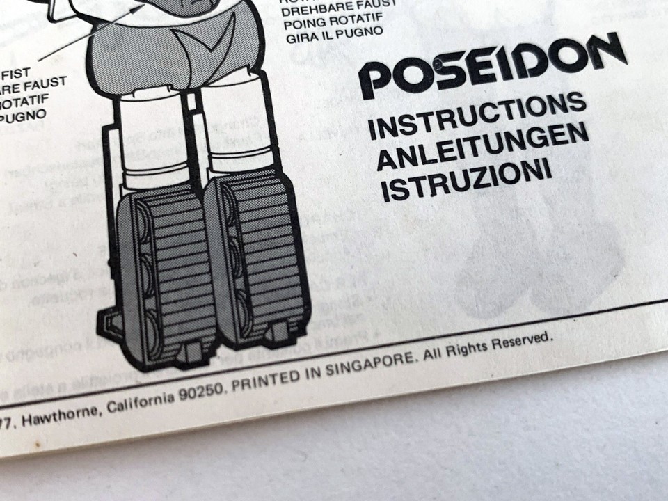 Great Mazinger Grande Mazinga Popy Shogun Warriors GA-05 Singapore ...