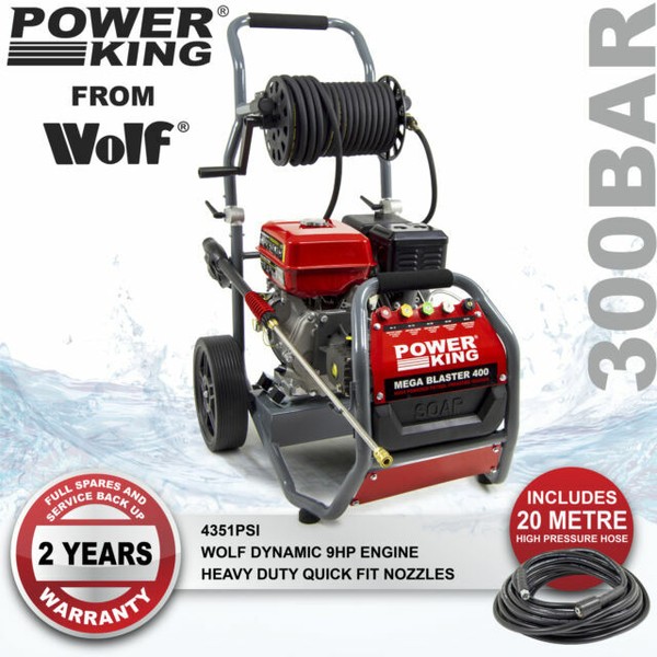 Power King Mega Blaster 400 Cold Water Pressure Washer for sale online | eBay