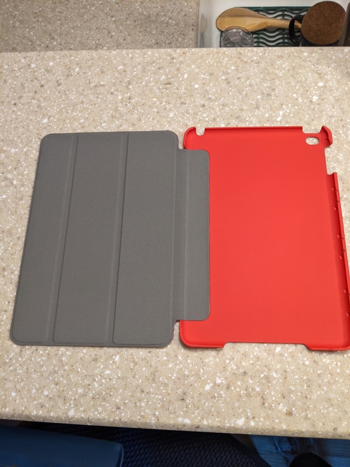 New Zeox Folio Case for Apple iPad Mini 4 (4th Generation Model) Red | eBay