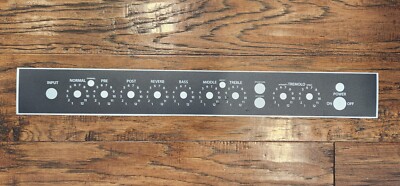 PEAVEY DELTA BLUES VINYL FACEPLATE OVERLAY | eBay