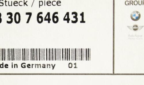 BMW Rear Muffler with Exaust Flap Part Number - 18307646431 | eBay