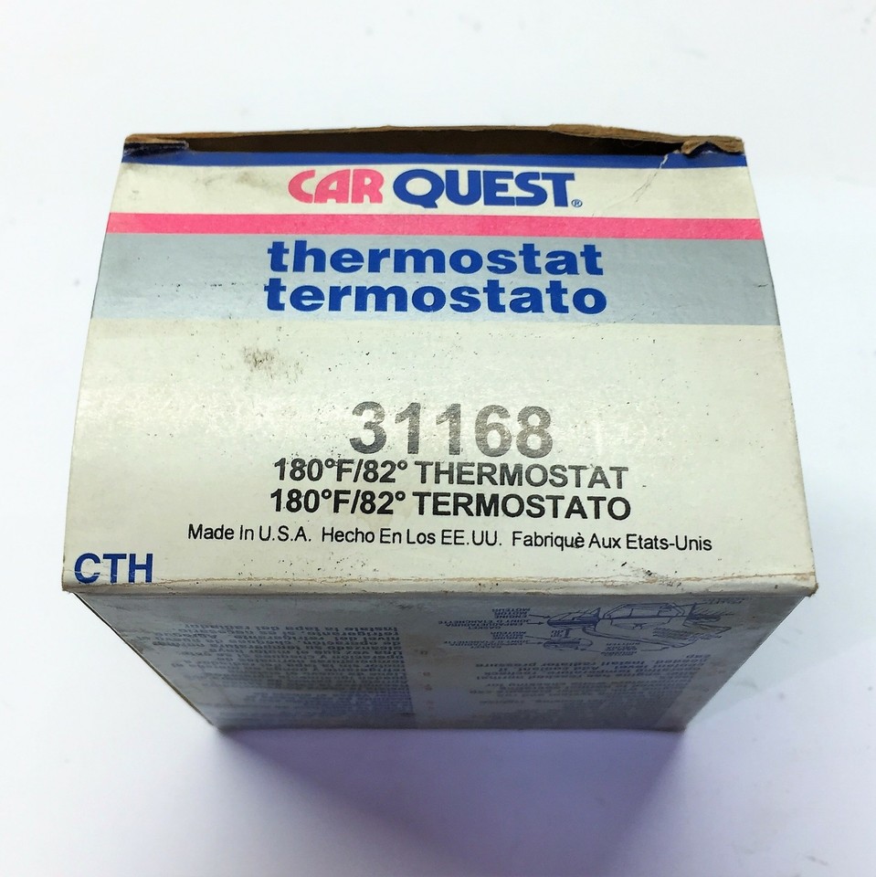 CarQuest 180 Degree Thermostat 31168 NOS | eBay