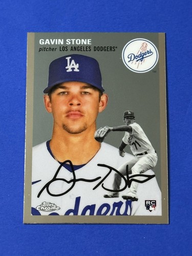 2023 Topps Chrome Platinum Anniversary Gavin Stone Rookie #131 LA ...