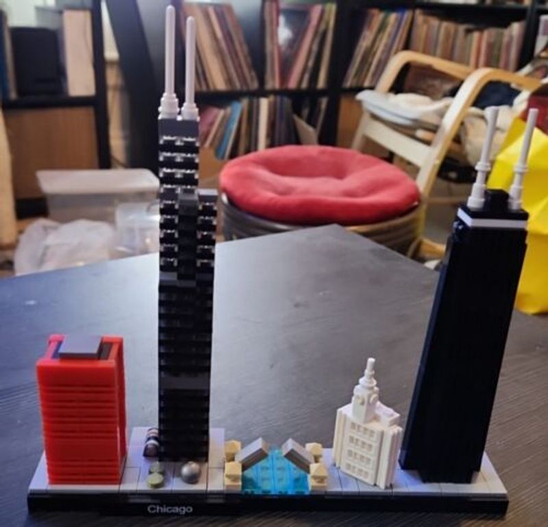 Chicago City Skyline Building Blocks |Architecture Bricks Set | Puzzle ...