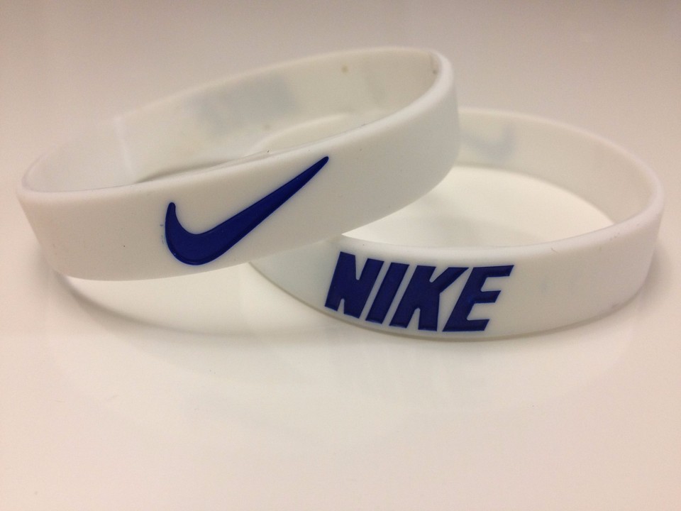 Nike Sport Baller Band Silicone Rubber Bracelet Wristband | eBay