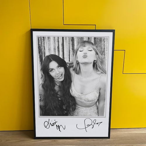 Olivia Rodrigo and Taylor Swift autographed Poster, Wall Posters | eBay