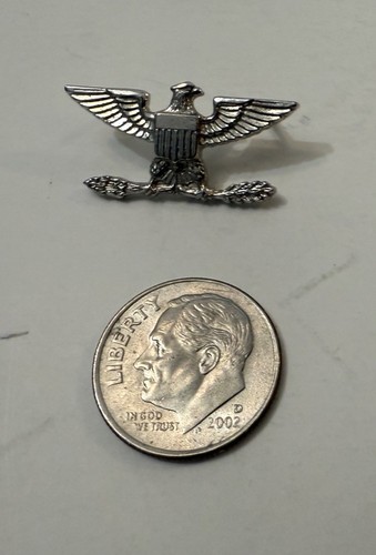 WW2 Era Sterling Silver Gemsco Colonel Rank insignia. | eBay