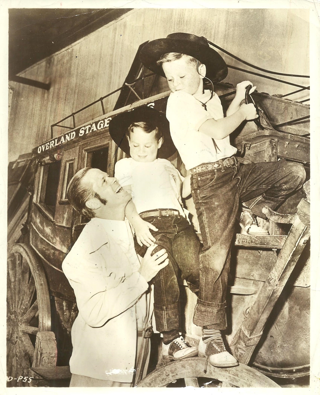DAN DURYEA & HIS SONS, RICHARD & PETER Original Vintage CANID Photo ...