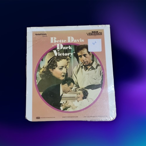 Dark Victory CED VideoDisc 1939 Bette Davis Humphrey Bogart Ronald ...