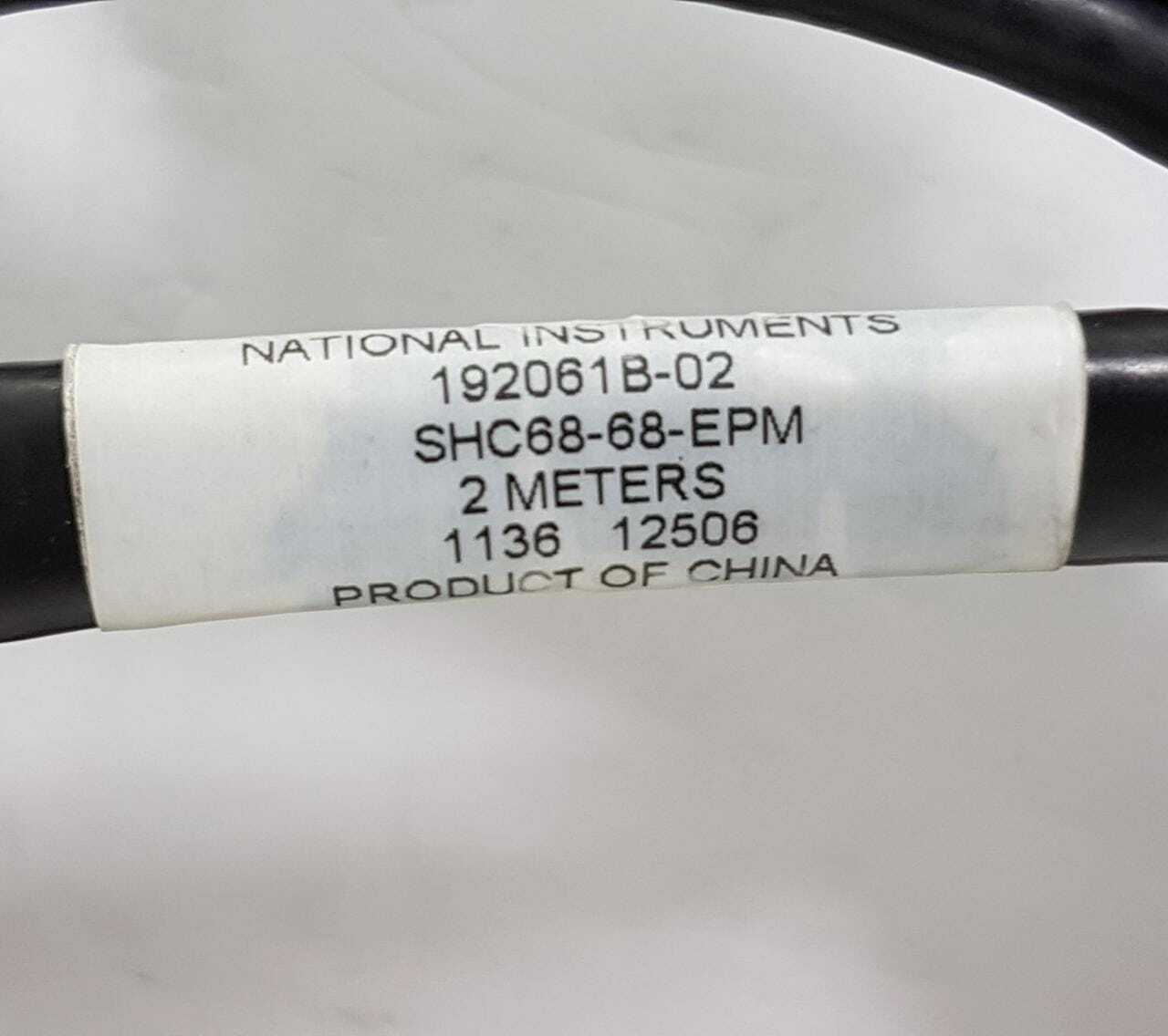 NI SHC68-68-EPM 68-Pin Female Shielded Multifunction Cable 192061B-02 2 ...