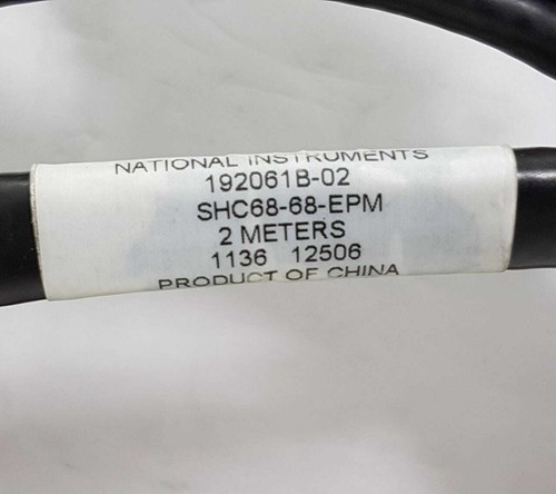 NI SHC68-68-EPM 68-Pin Female Shielded Multifunction Cable 192061B-02 2 ...