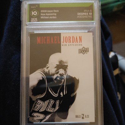 2009-10 Upper Deck Now Appearing NA-6 Michael Jordan SGC 10 GEM MINT ...